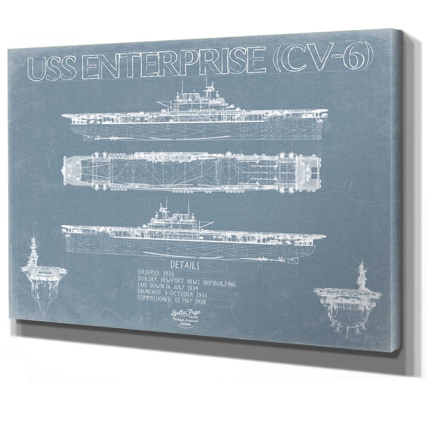 Star Trek Uss Enterprise Blueprint - Etsy