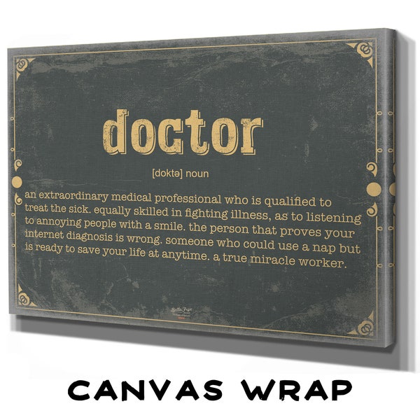 Doctor Wall Art - Etsy