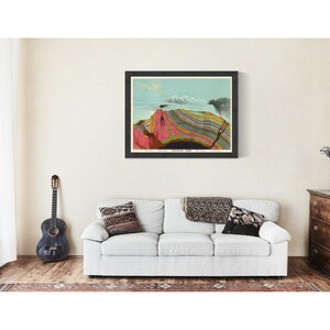 Geological Chart Wall Art - Earth Geology Print - Etsy