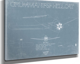 F6F Hellcat Wall Art - Etsy