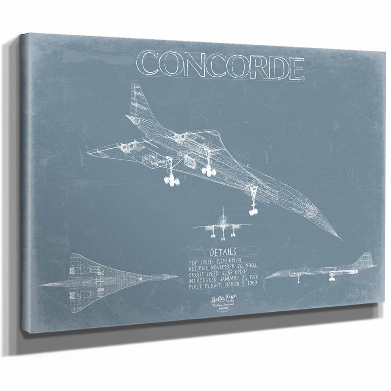 Concorde Poster - Etsy