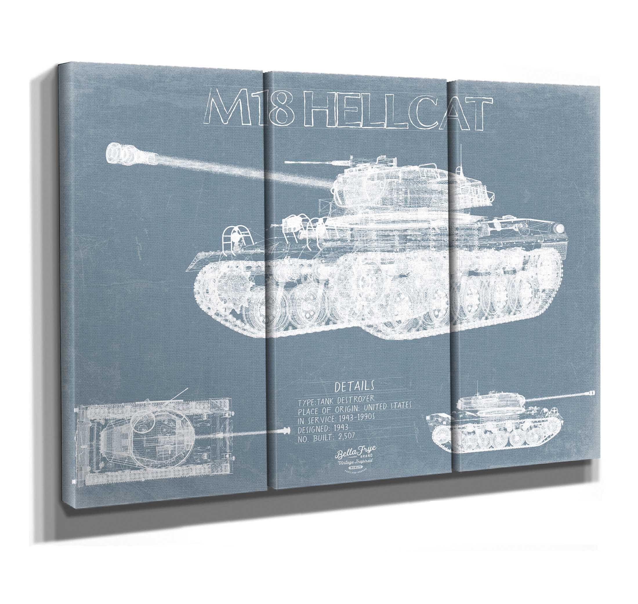 M18 Hellcat Blueprints