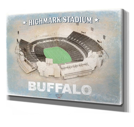 Highmark Stadium Wall Art Original Buffalo Bills Print - Etsy