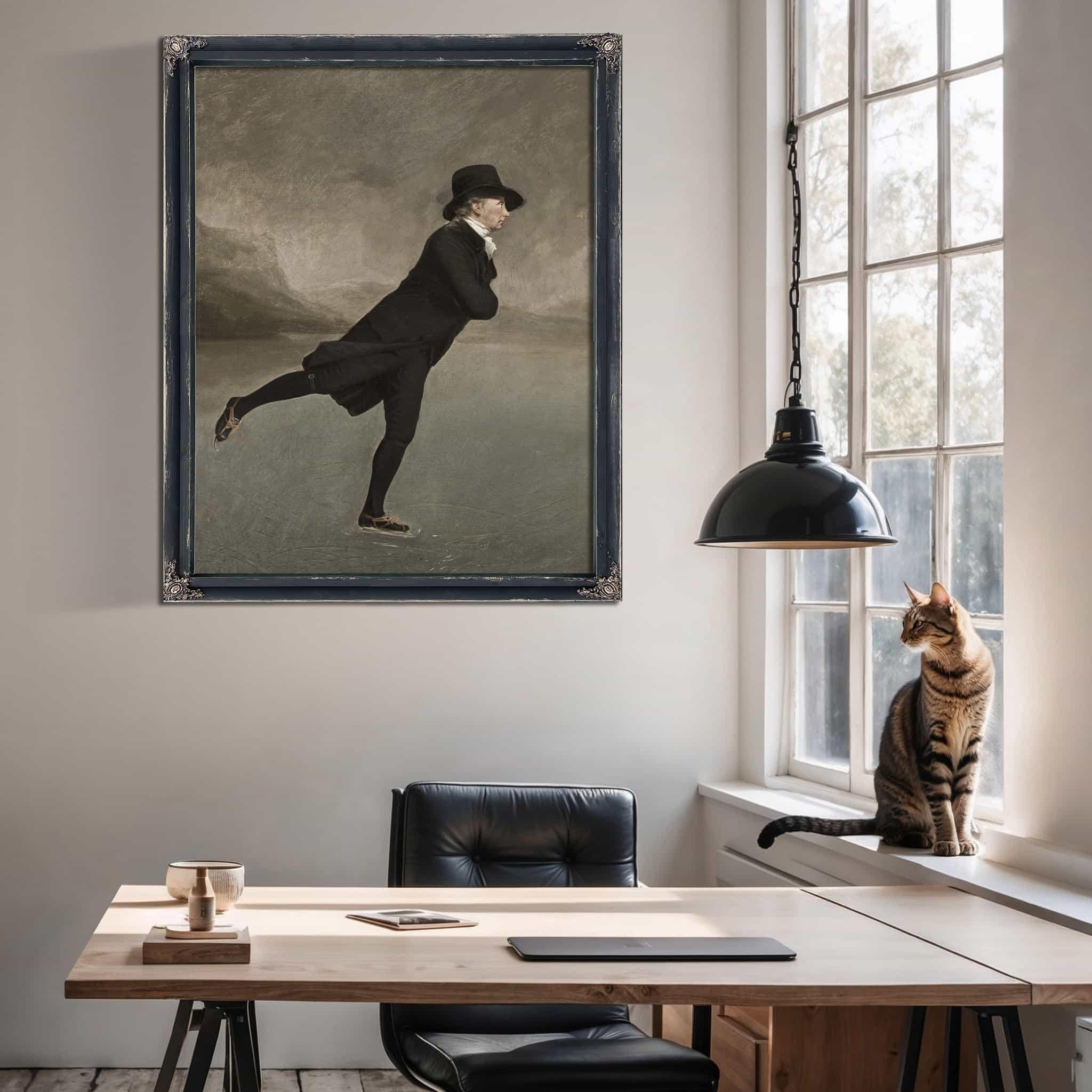 The Skating Minister Framed Art: Sir Henry Raeburn Painting, Scottish ...