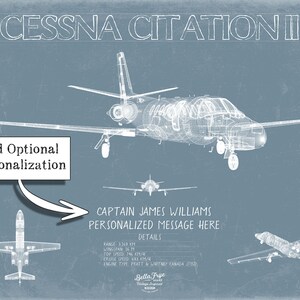 Beechcraft Bonanza Aircraft Blueprint Wall Art Original Aviation Plane ...
