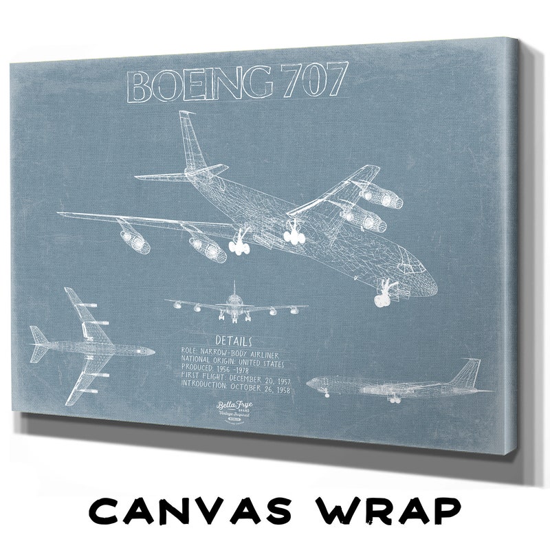 Boeing 707 - Etsy