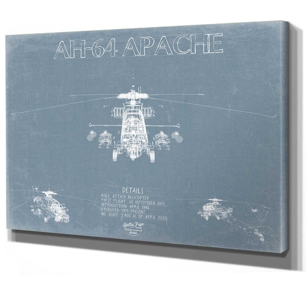Apache Helicopter - Etsy