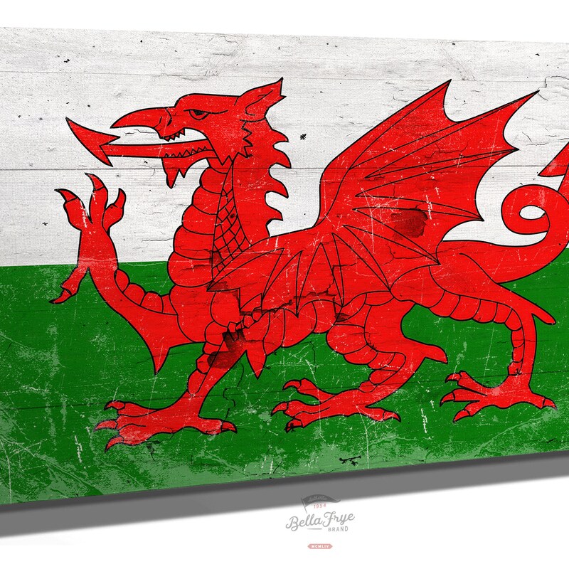 Welsh Flag - Etsy
