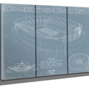 Los Angeles Memorial Coliseum Wall Art - Original USC Trojans Print - Etsy