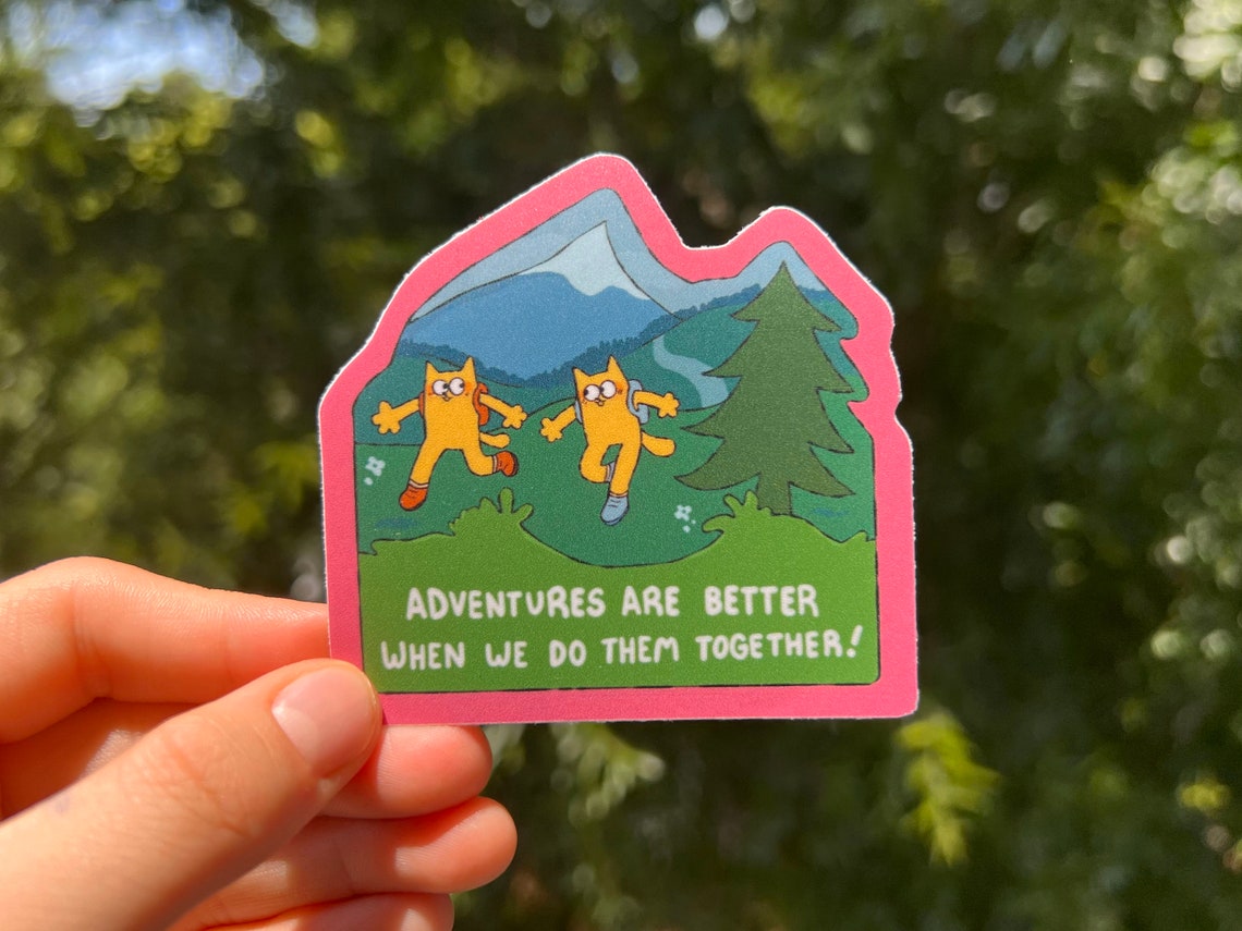 Adventure Sticker - Etsy