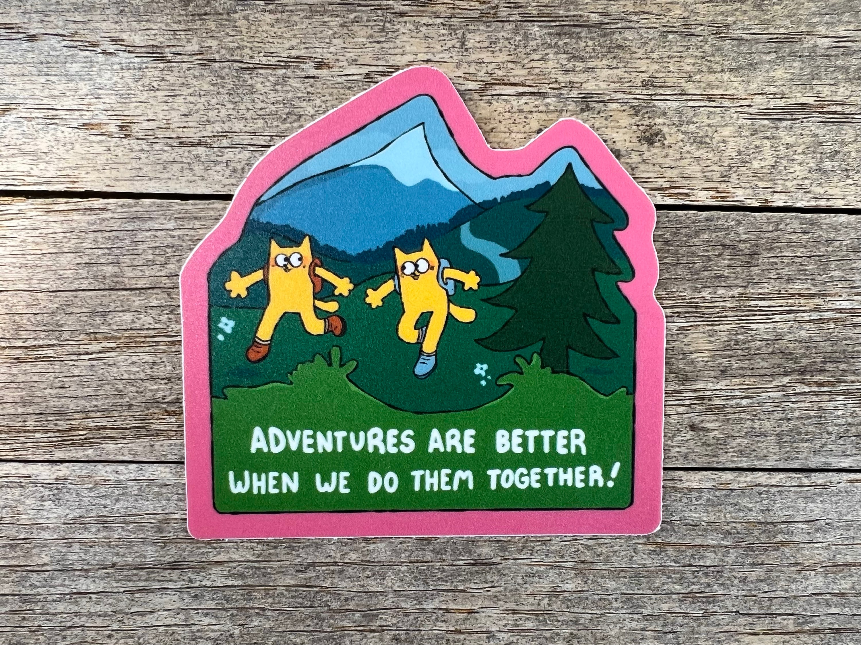Adventure Sticker - Etsy