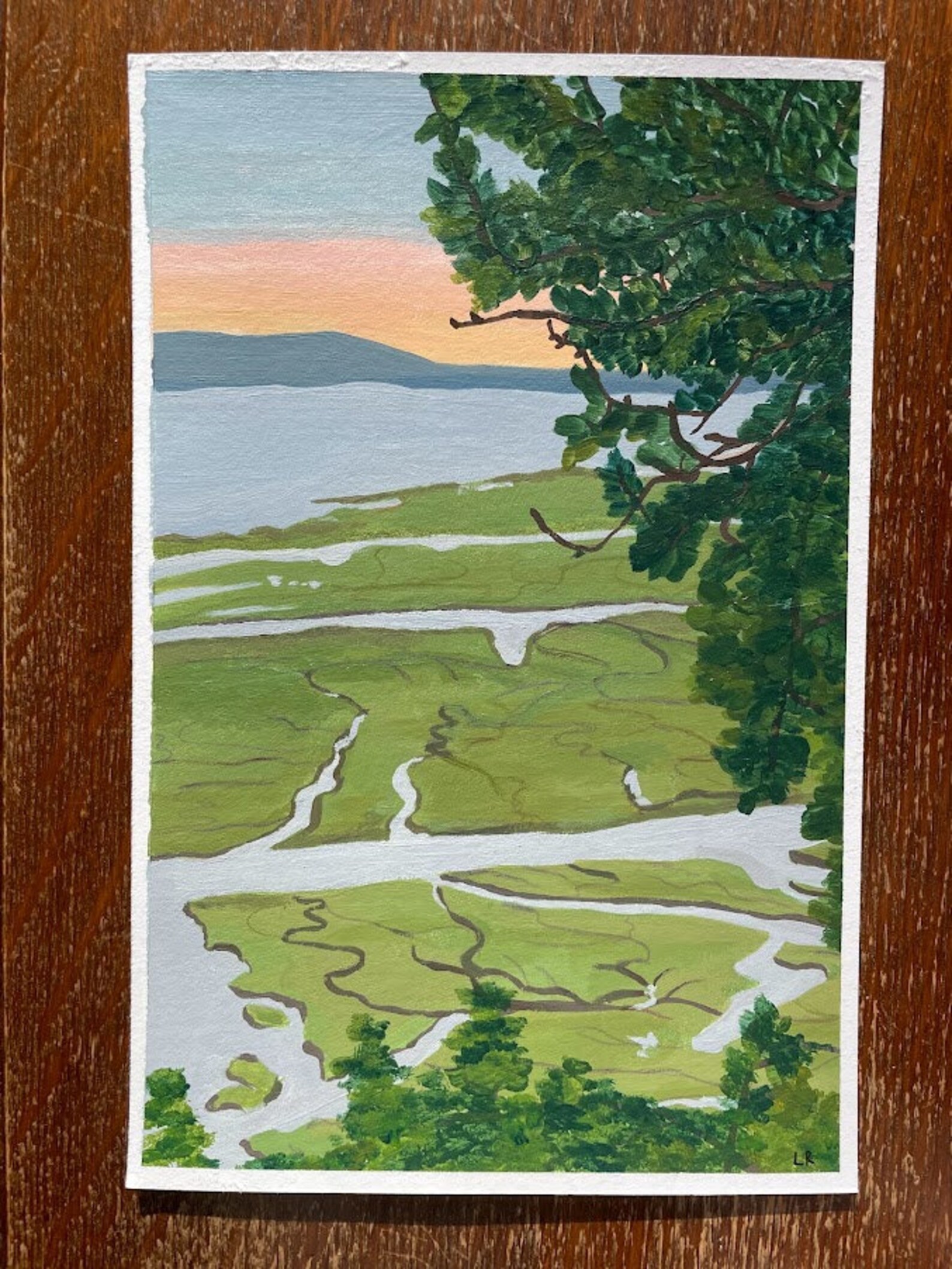 Welsh Landscape Print of Original Painting - 6x8 Inches - Etsy