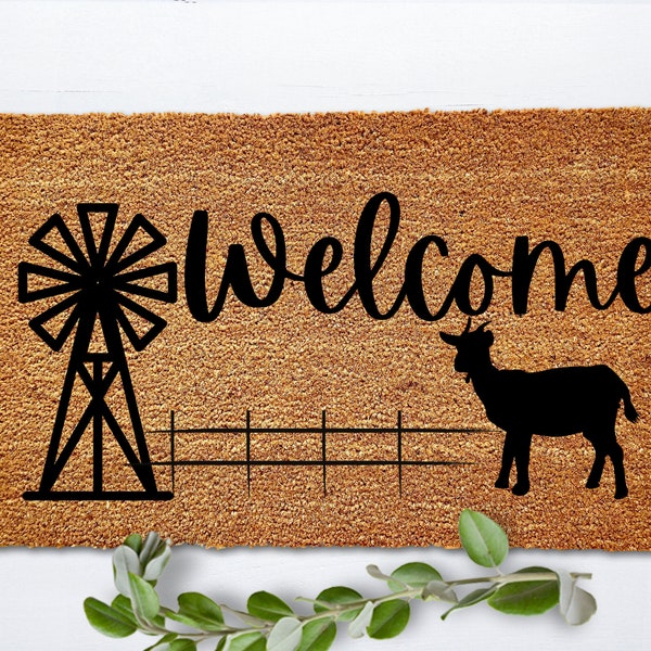 Welcome Mat - Etsy
