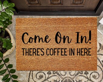 Coffee Mat Rug - Etsy