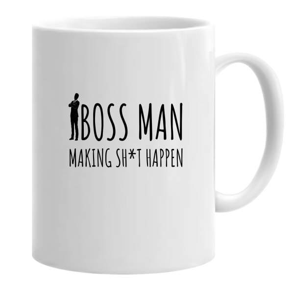 Boss Man Mug Boss Mug Funny Boss Gift Boss Gift Best Boss - Etsy