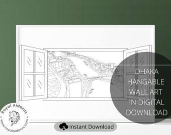 Printable Dhaka Art - Etsy