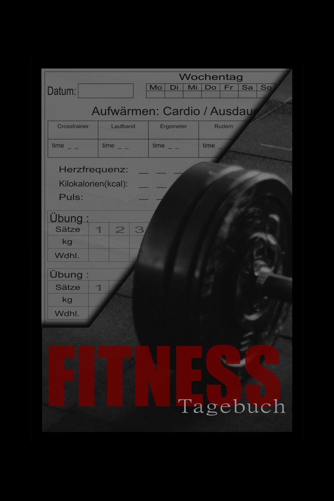 Fitness Workout Training Protocols With Body Check in DIN A4 Format - Etsy