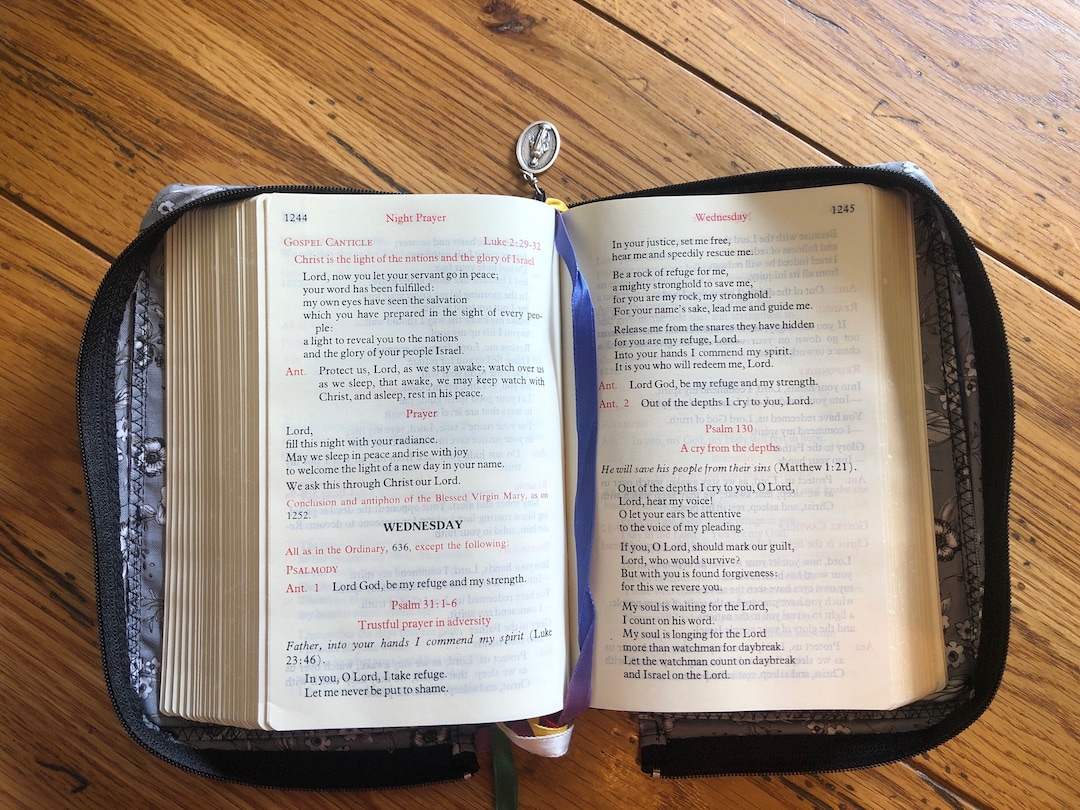 Roman Catholic Daily Missal and Black and Floral Missal Cover OR Solid ...