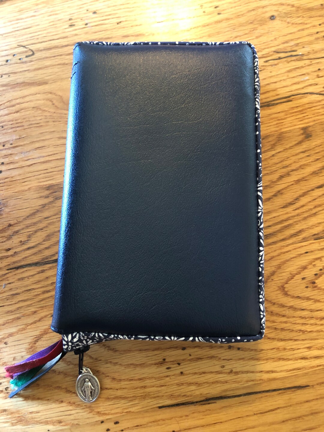 Navy Vinyl Missal Cover With Floral Fabric for LM Missals, Ord. Form ...