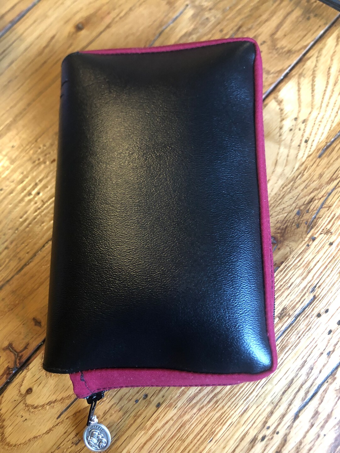 Black and Red Vinyl Missal Cover for Latin Mass Missals, Ordinary Form ...