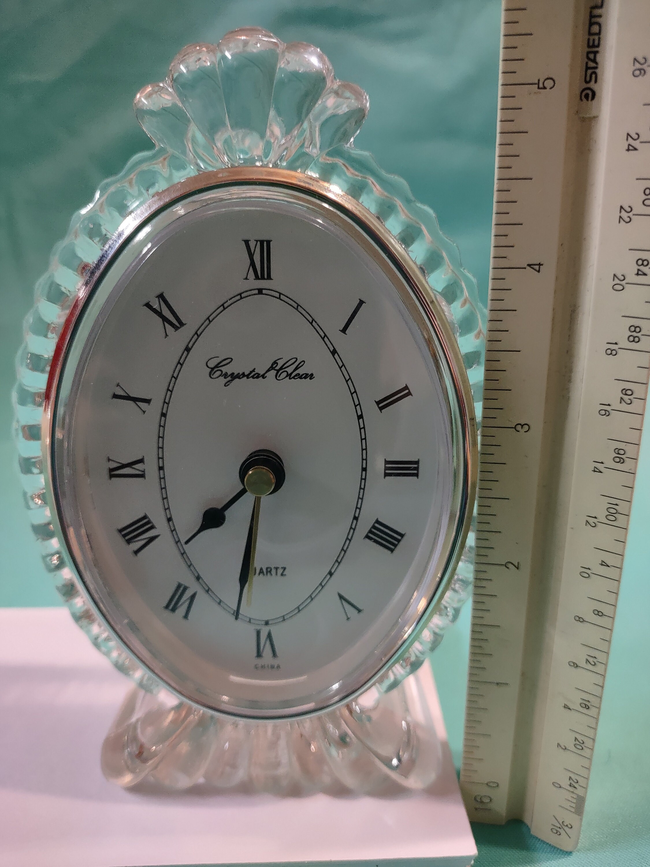 Fifth Avenue Crystal Clock, LTD, for Desk or Mantle - Etsy