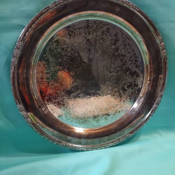 International Silver Company Tray - Etsy