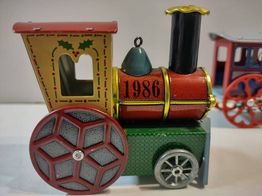 Hallmark, Tin, Steam Engine's, Locomotive's, Collector's Series 5 & 6 ...
