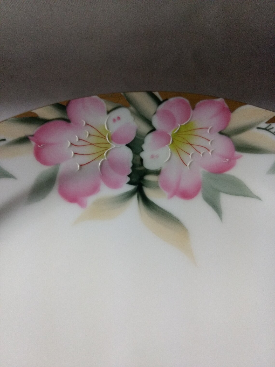 2-dinner Plates 9 7/8" Noritake Azalea Pattern ,red Mark - Etsy