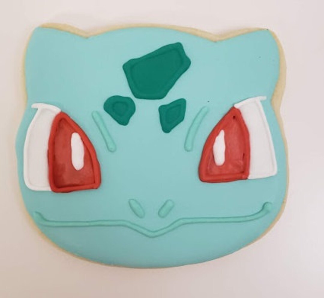 Bulbasaur Head Cookie Cutter - Etsy