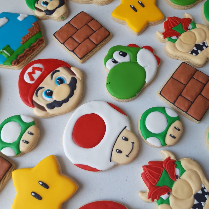 Mario Cookie Cutter - Etsy