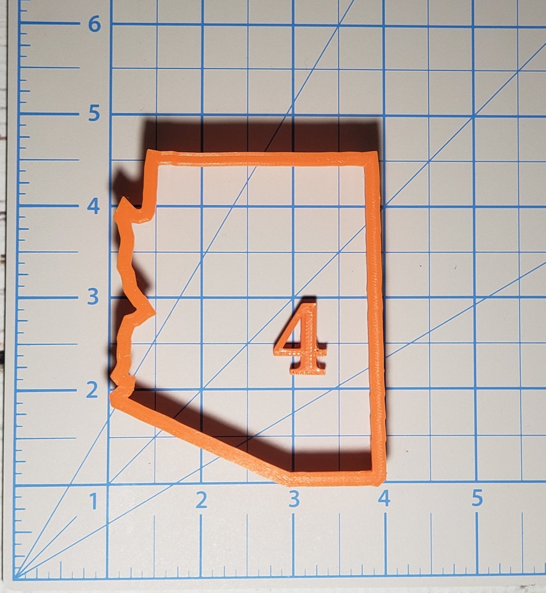 State Shaped Cookie Cutter - Etsy