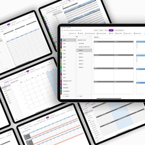 Onenote Digital Planner Onenote Template Project Planner - Etsy