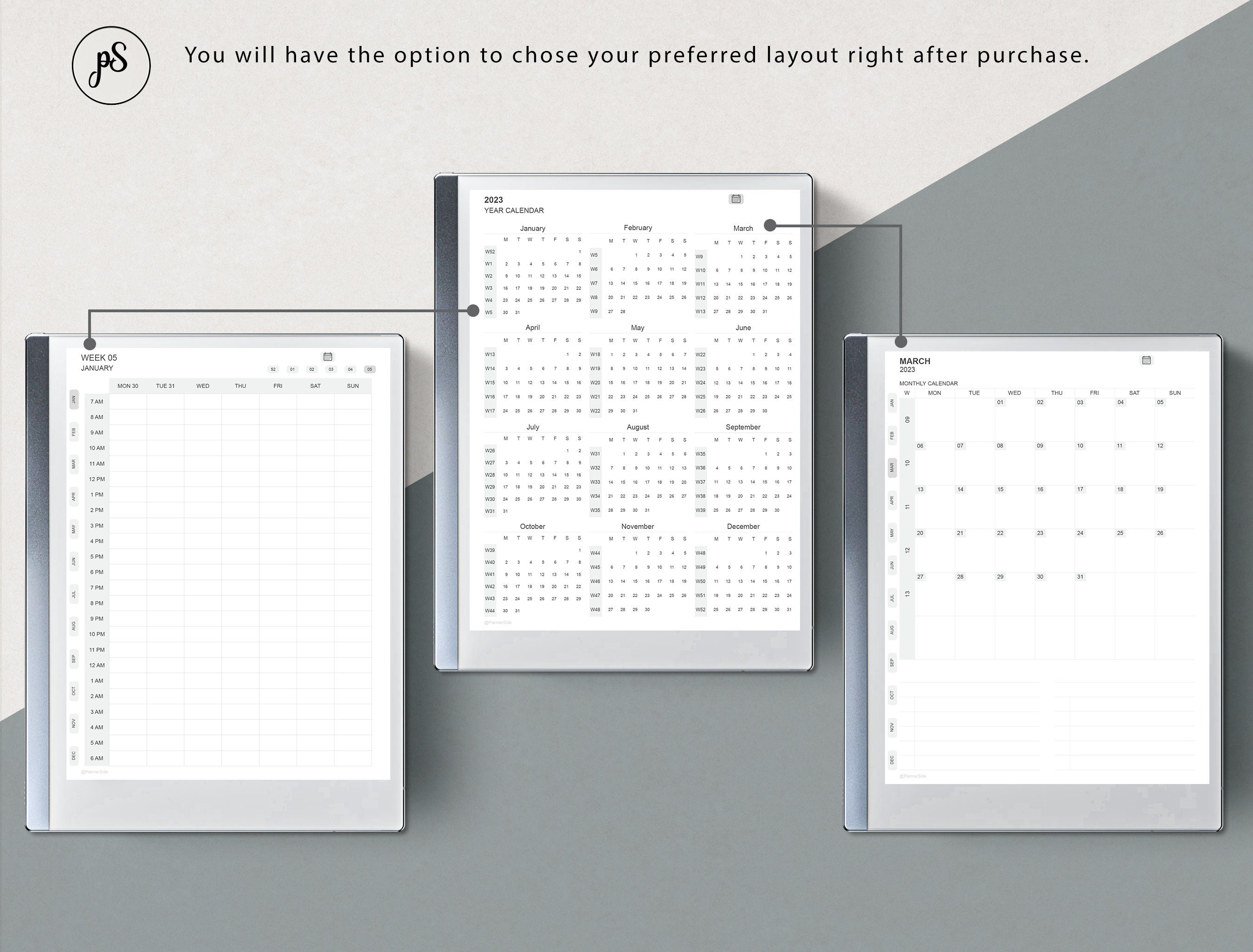 Remarkable 2 Life Planner | Journal Template | Remarkable 2 Templates ...