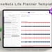 Onenote Digital Life Planner, Onenote Template, Onenote Planner, Life ...