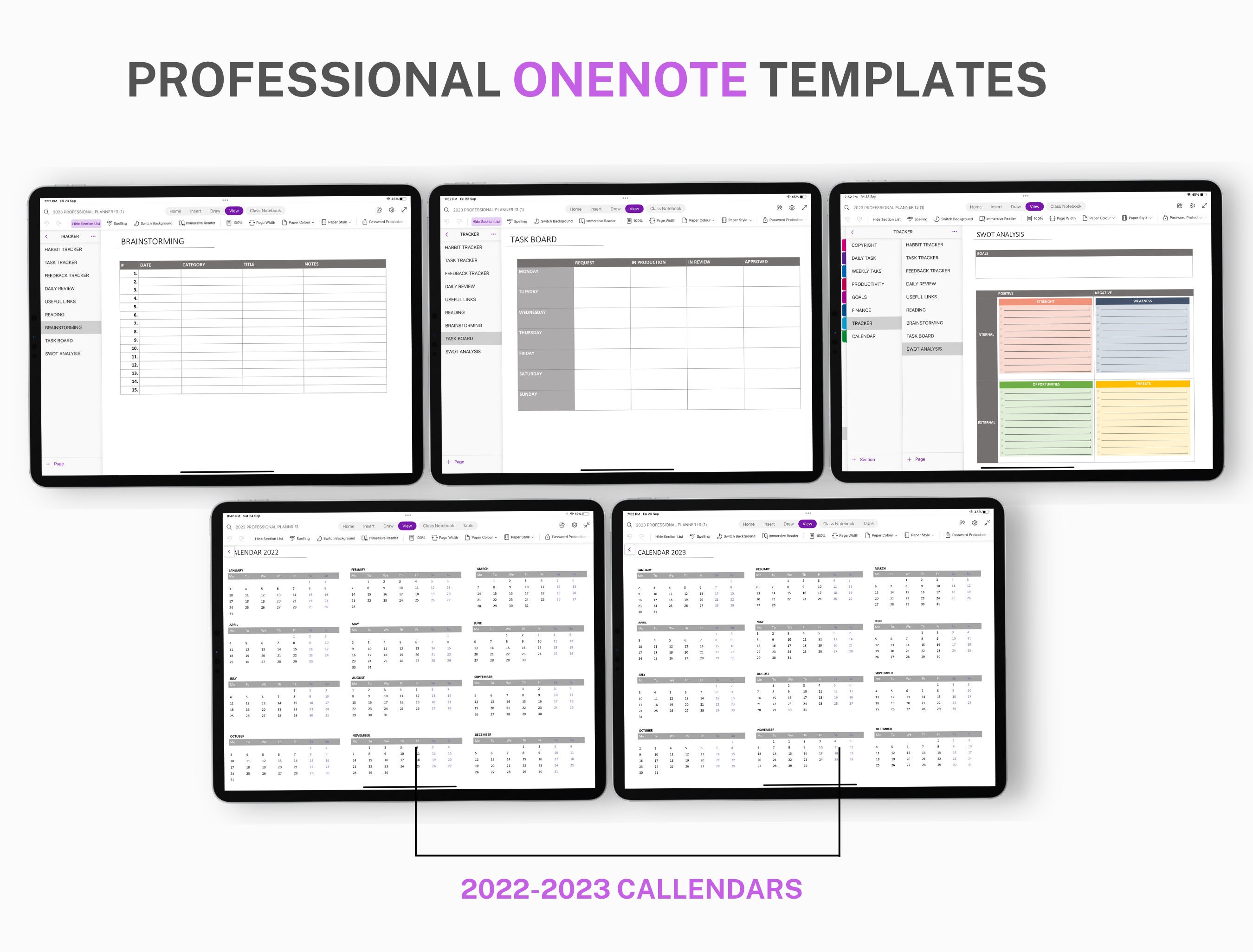 Onenote Digital Planner, Onenote Template, Project Planner Onenote ... Onenote Digital Planner, Onenote Template, Project Planner Onenote ...
