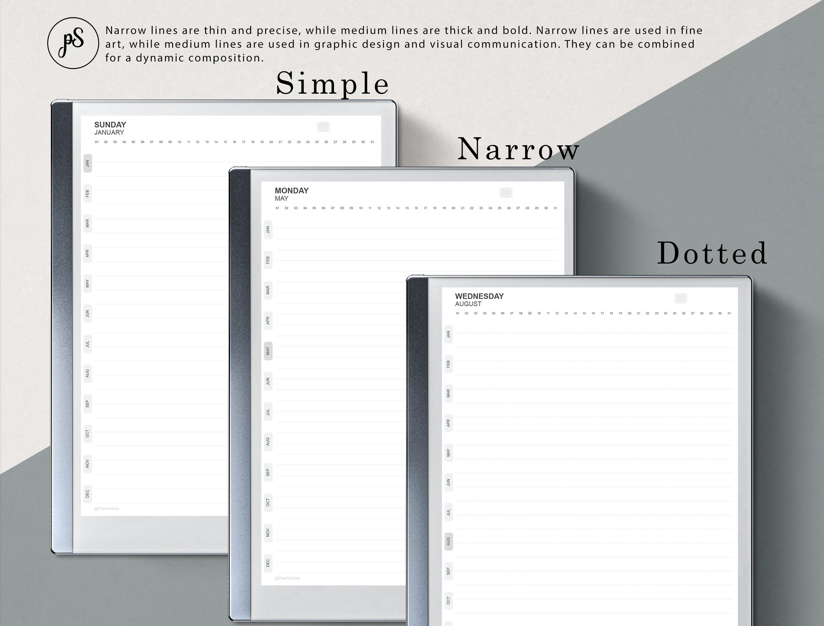 Remarkable 2 Journal Template | Remarkable 2 Templates | Portrait - Etsy