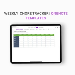 Onenote Digital Planner, Onenote Template, Project Planner Onenote ...