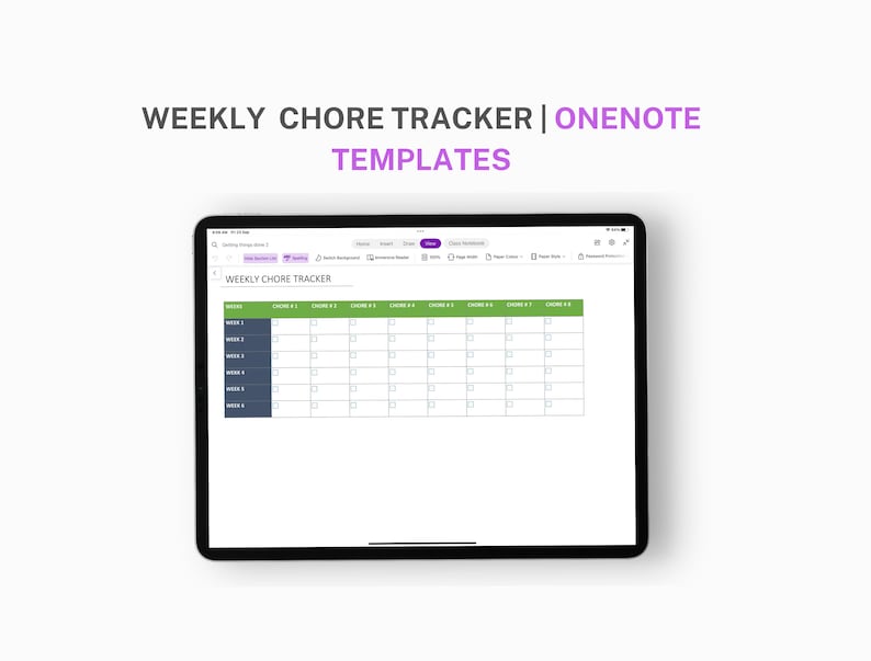 Onenote Digital Planner, Onenote Template, Project Planner Onenote ...