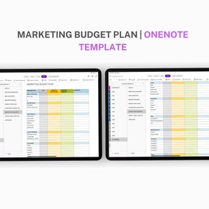 Onenote Business Planner, Onenote Digital Planner, Project Planner ...