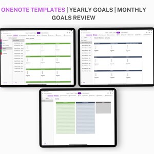 Onenote Digital Planner, Onenote Template, Project Planner Onenote ...
