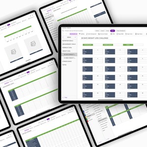 Onenote Planner, Onenote Fitness & Nutrition Planner, Onenote Digital ...