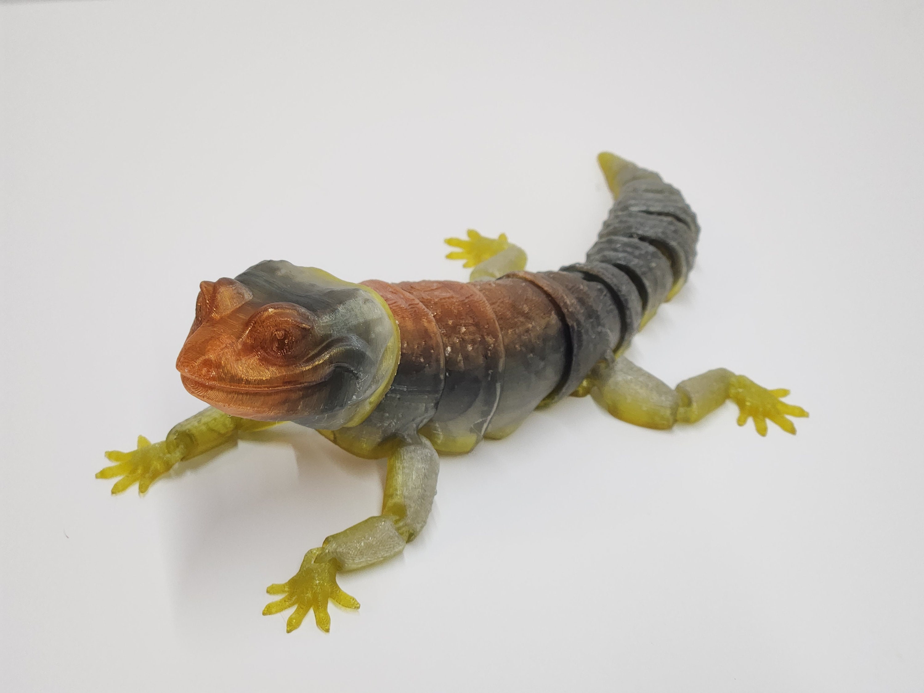 Articulated Leopard Gecko 3D Printed - Etsy