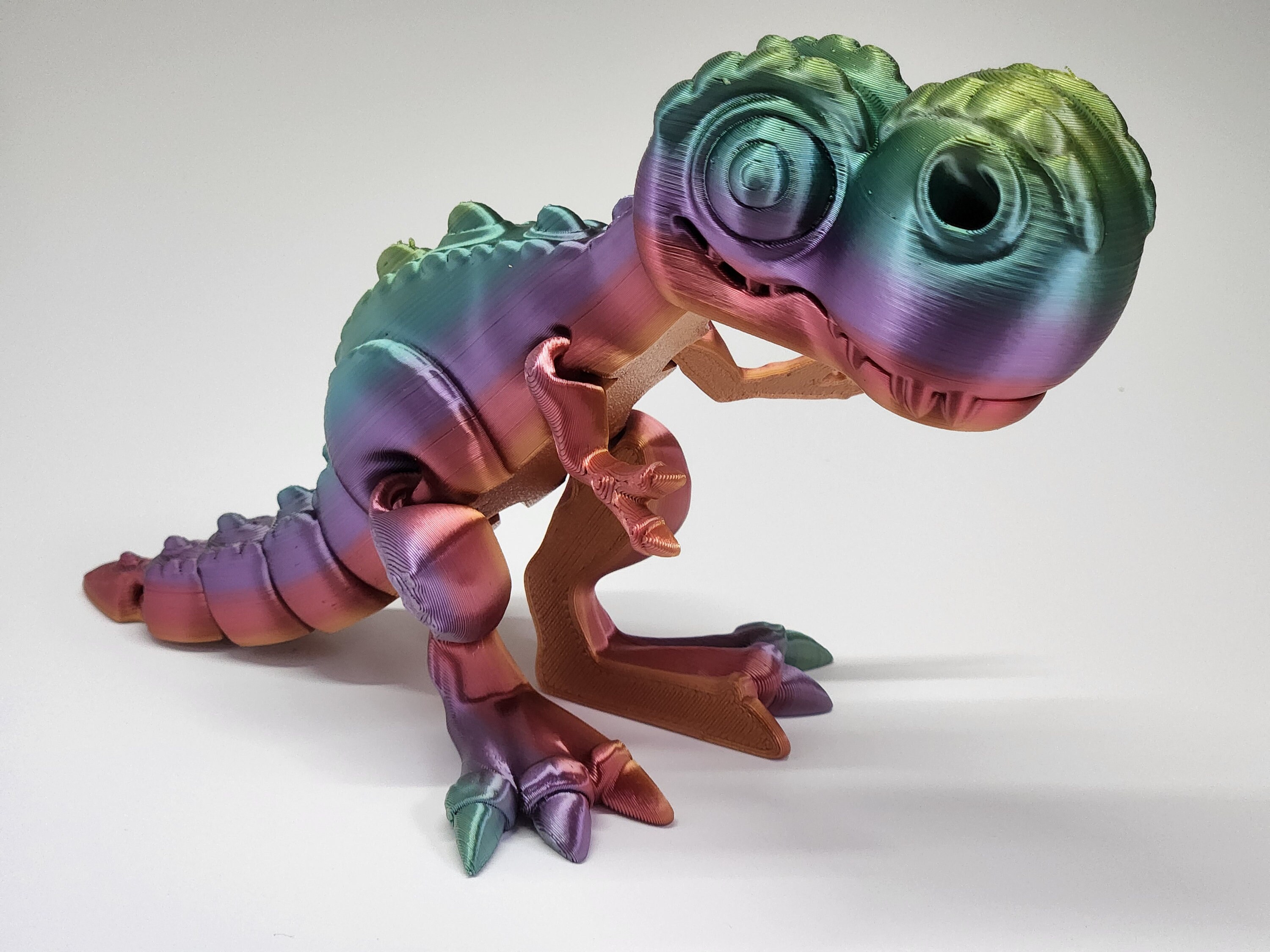 Flexi 3 Dinosaur Collection Articulated 3D Printed - Etsy