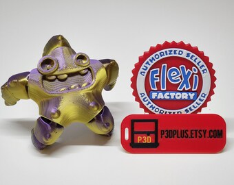 Flexi Factory Alien Articulated 3D Printed - Etsy