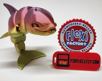 Flexi Factory Alien Articulated 3D Printed - Etsy