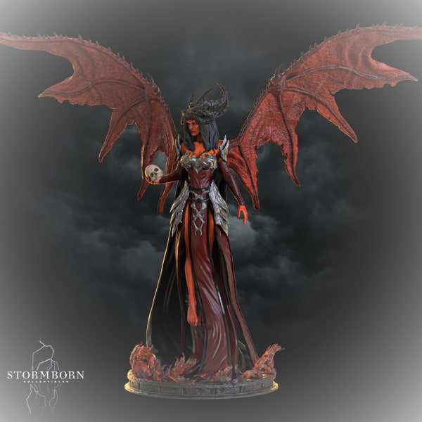 Demon Female D and D - Etsy