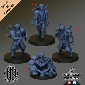 Sultanate Assassin Miniature Inspired by Trench Crusade Iron Wall of ...