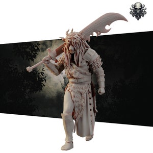 Beast Knight Miniature Leonin Knight Inspired by Elden Ring 3D Printed ...