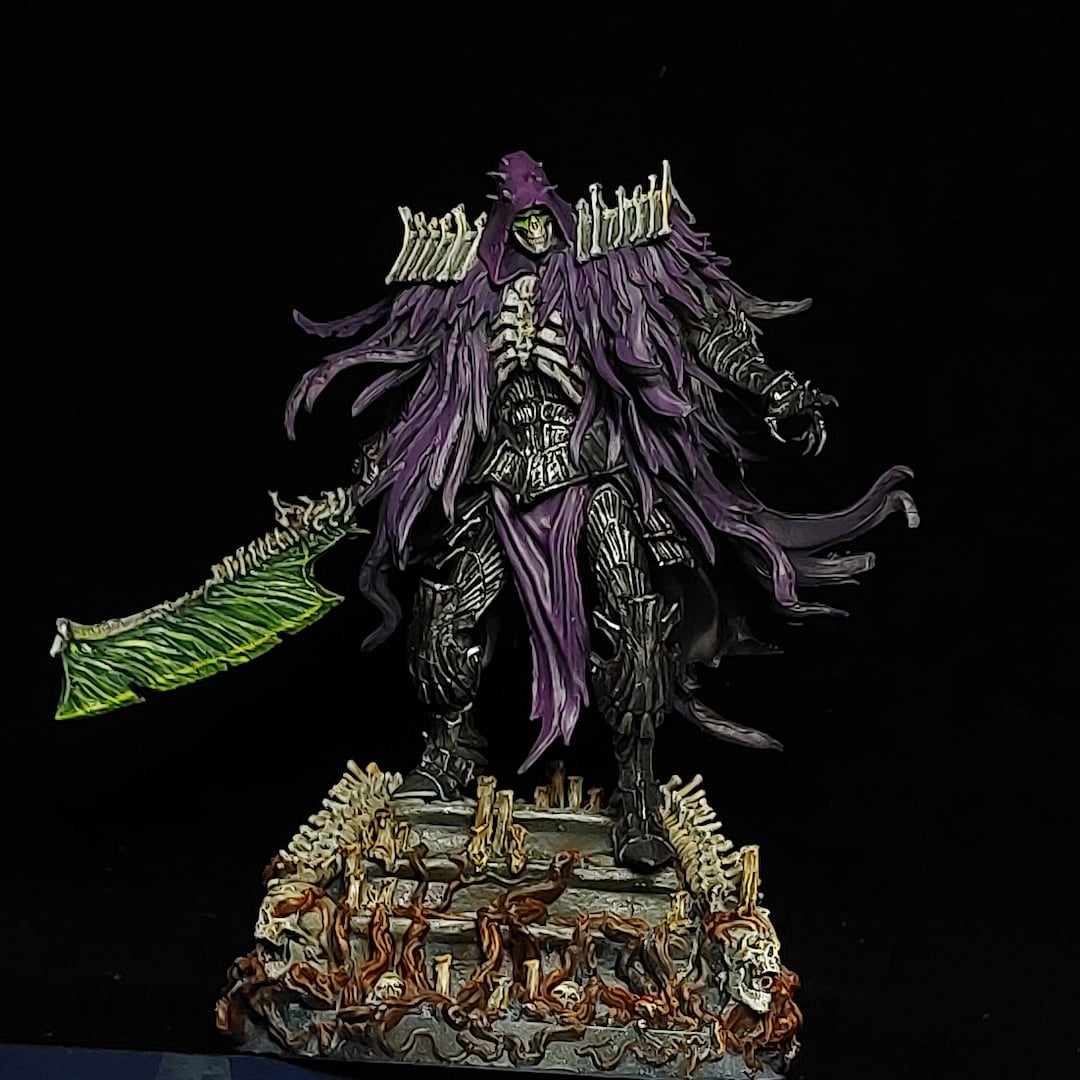Death Knight Miniature Undead Painted Dnd Mini Bestiarum Games Dungeons ...