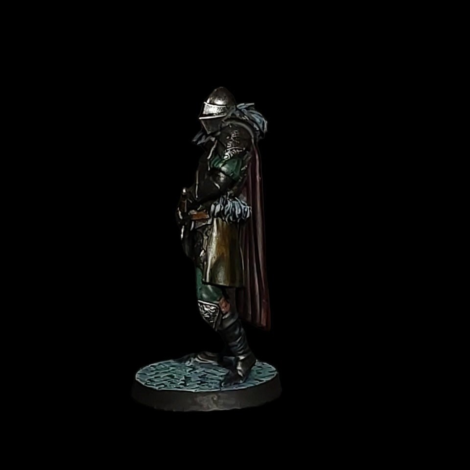 Dark Knight Miniature Paladin Inspired by Dark Souls Mini - Etsy